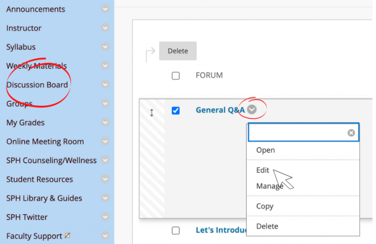Calculating grades for your discussion boards (for Faculty) - CUNY ...