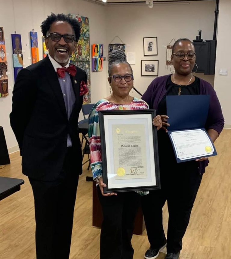 Harlem Health Initiative Director Deborah Levine presented with ...