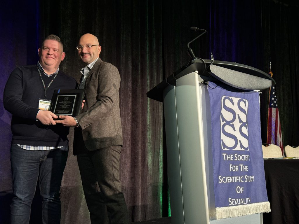 Professor Christian Grov and affiliated faculty member Nick Grosskopf ...