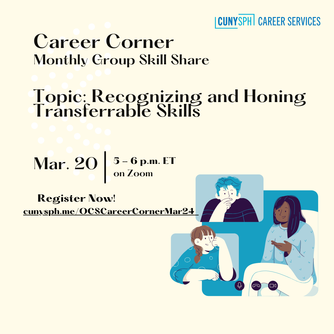Career Corner: Recognizing and Honing Transferable Skills - CUNY ...