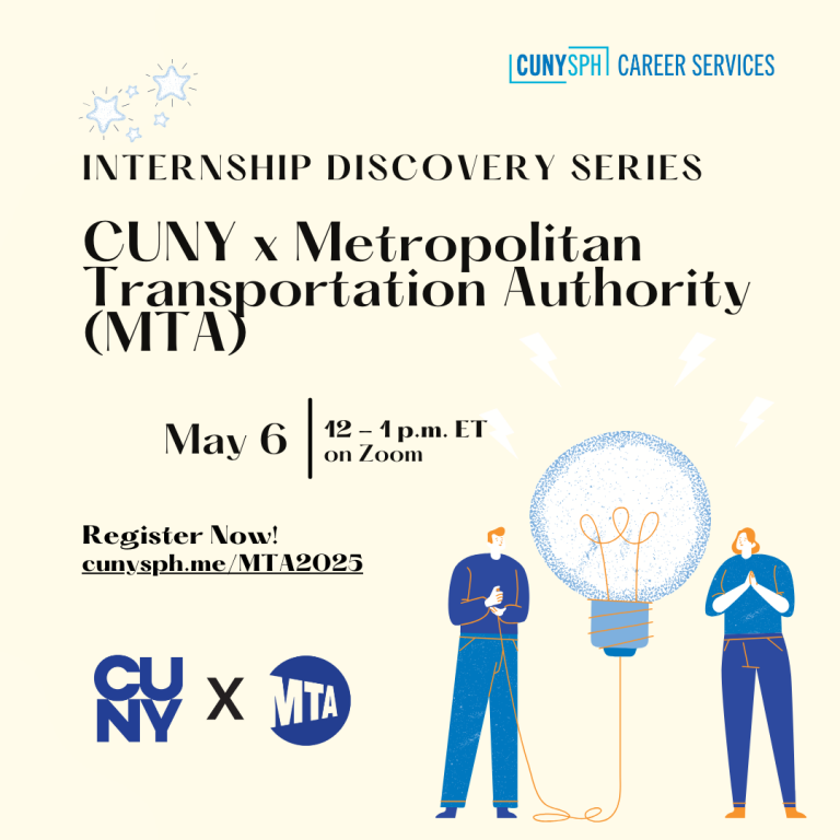 Internship Discovery Series: CUNY x Metropolitan Transportation ...