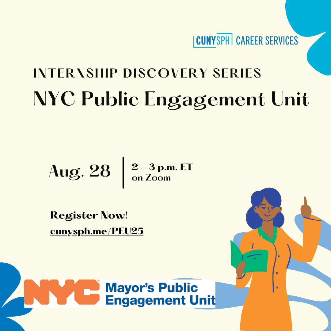 Internship Discovery Series: NYC Public Engagement Unit - CUNY Graduate ...