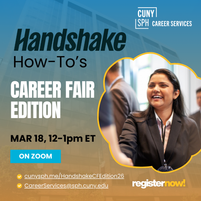 Handshake How-To’s: Career Fair Edition - CUNY Graduate School of ...